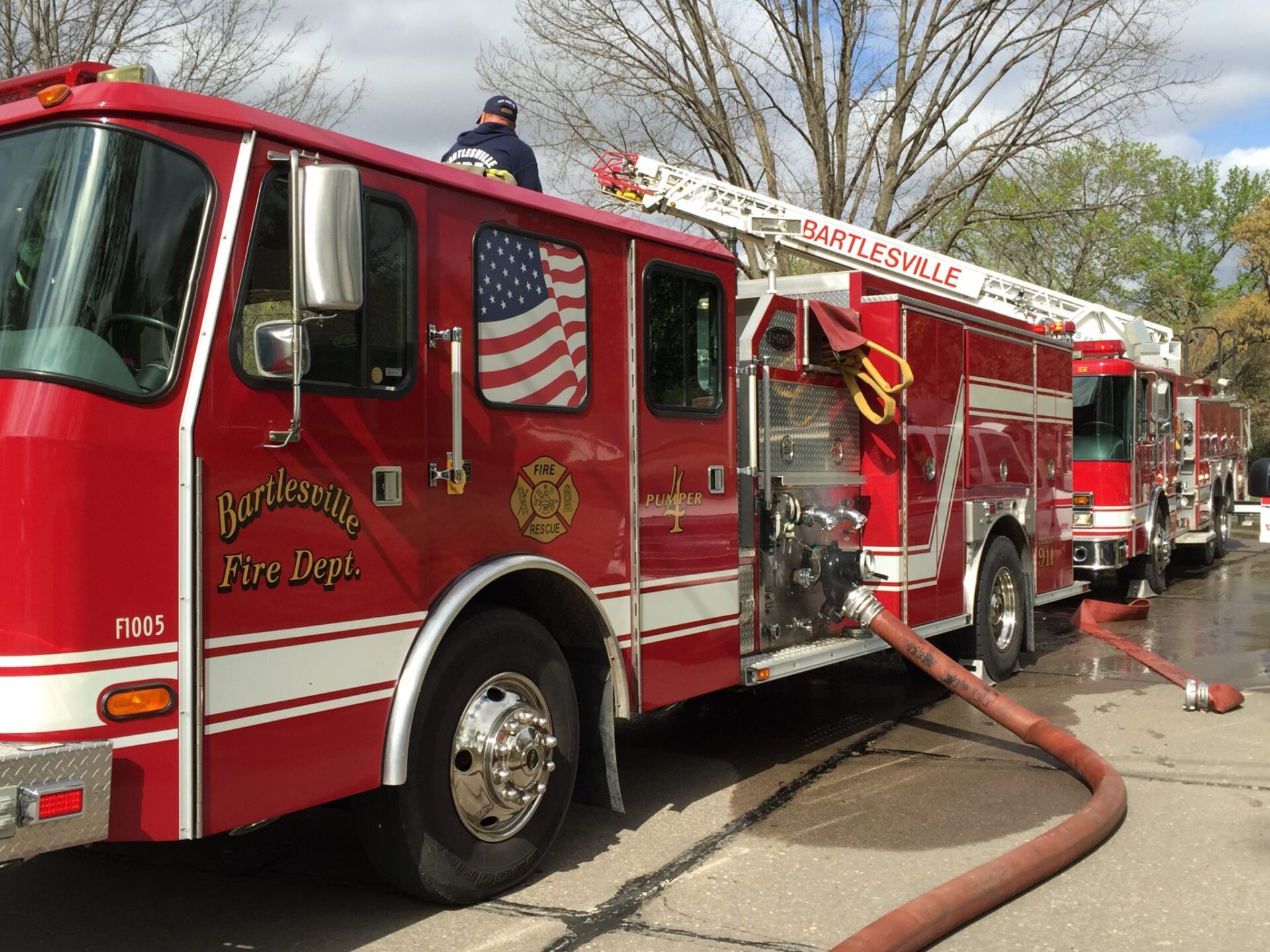 BFD responds to house fire in Woodland addition | City of Bartlesville