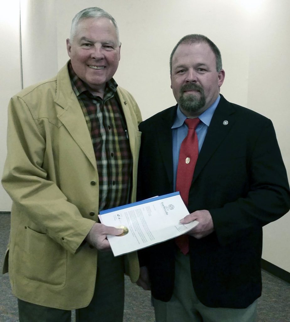 Sgt. Nathan Mellen named FOP Officer of the Year | City of Bartlesville