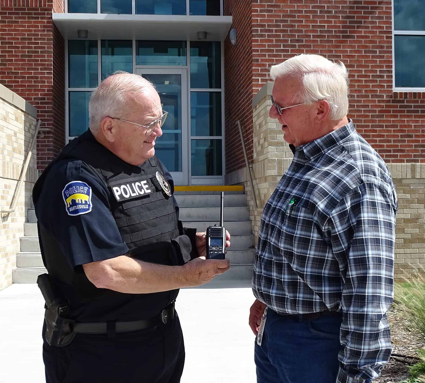 Police radios provided to BPD officers thanks to Phillips 66 donation ...