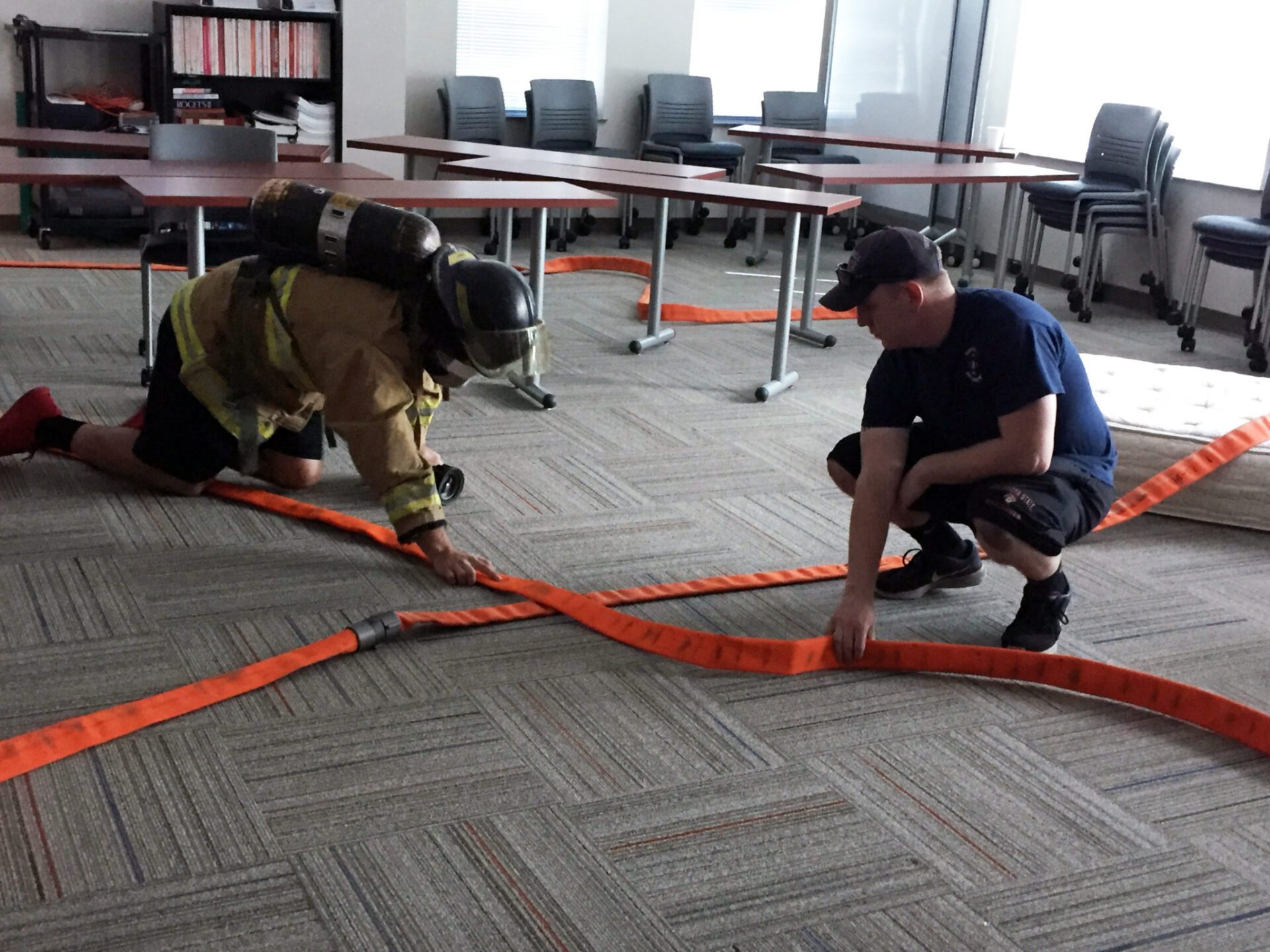 Firefighter contenders test for spot at BFD | City of Bartlesville