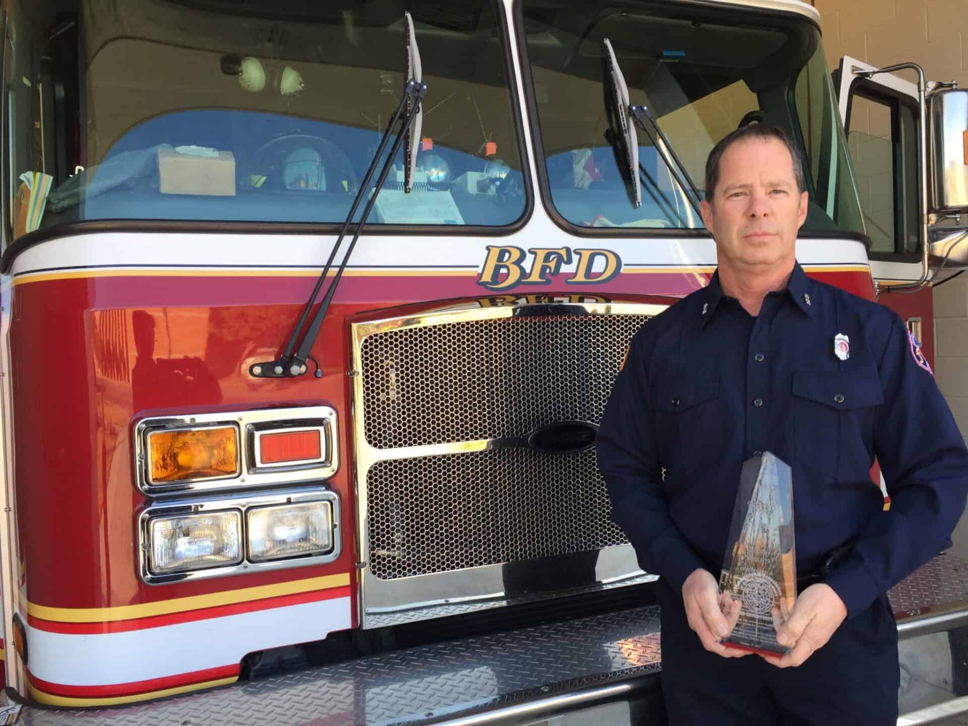 BFD Captain Jerry Berry earns top award | City of Bartlesville