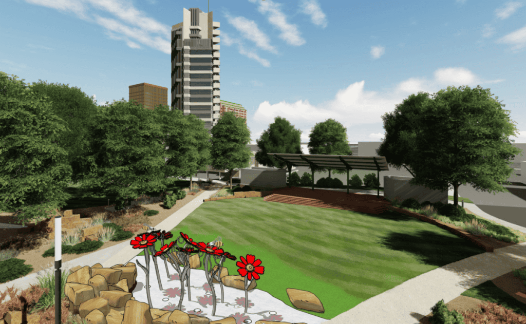 Construction to begin on Unity Square water feature | City of Bartlesville