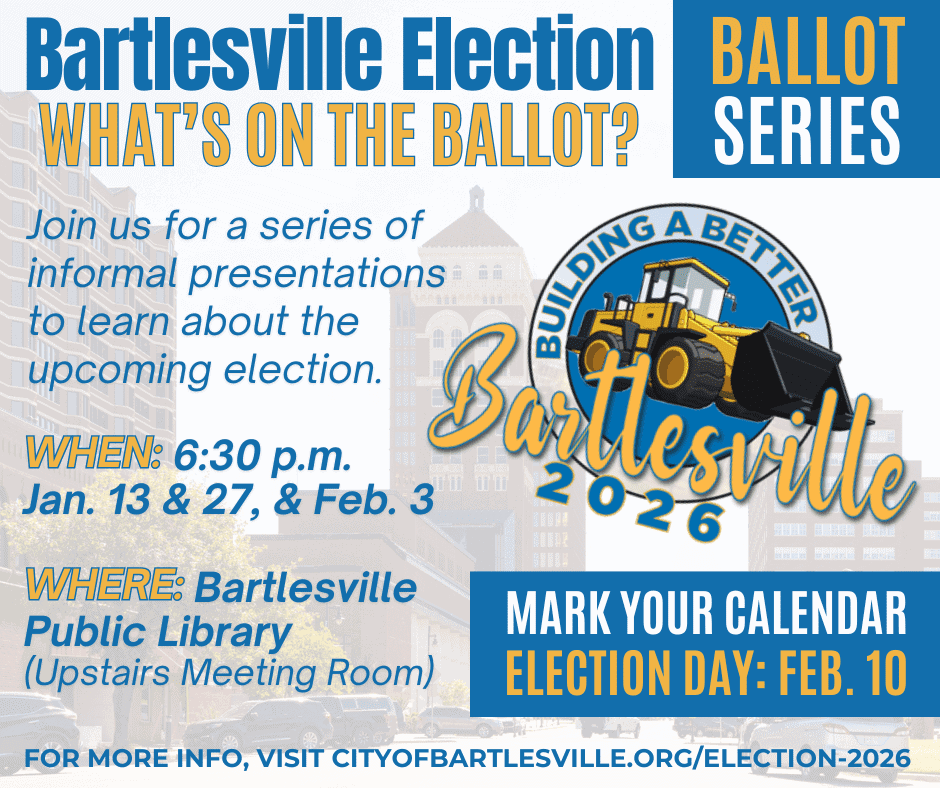 Ballot series presentations planned for January, February | City of ...